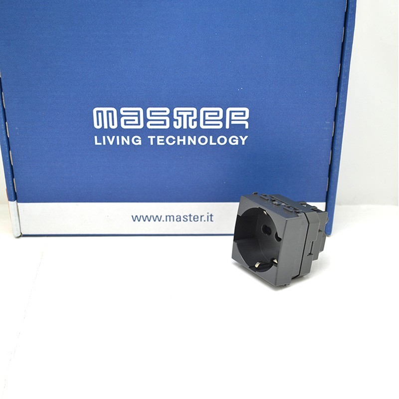 Socket Unel 2P+T 10/16A - Serie Modo - Master - Elettrotecnica Meridionale